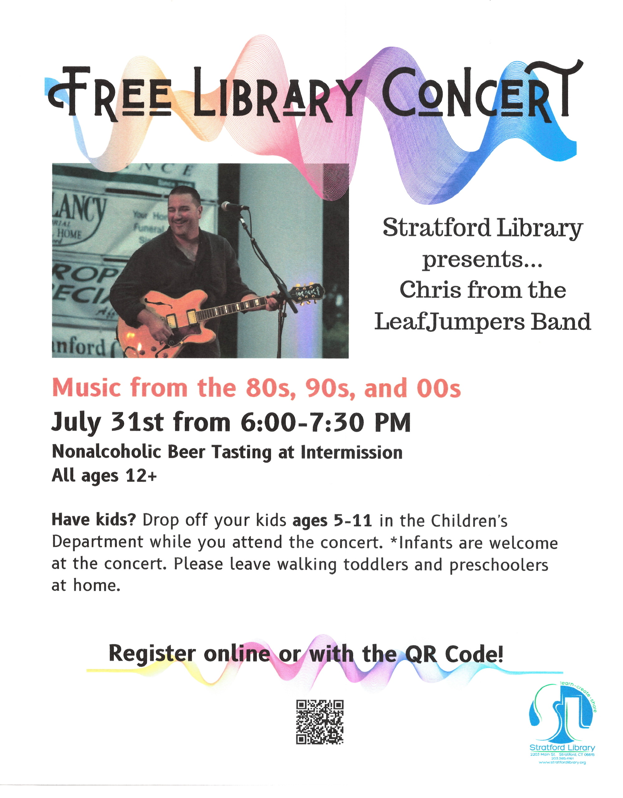 Stratford Library Free Family Concert | Stratford Crier