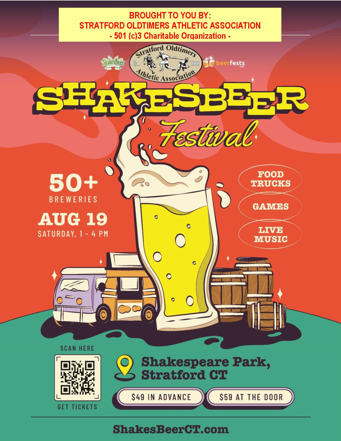 Stratford CrierShakesBeer in the Park